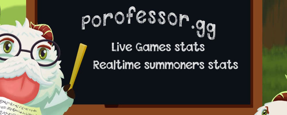 Porofessor, l'allié des joueurs de League of Legends