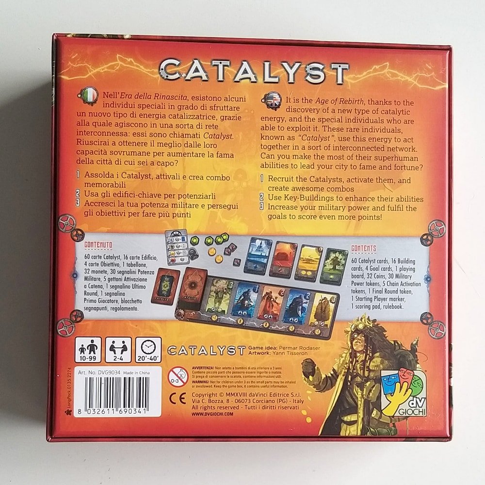 Catalyst : un jeu d'optimisation dans une ambiance steampunk