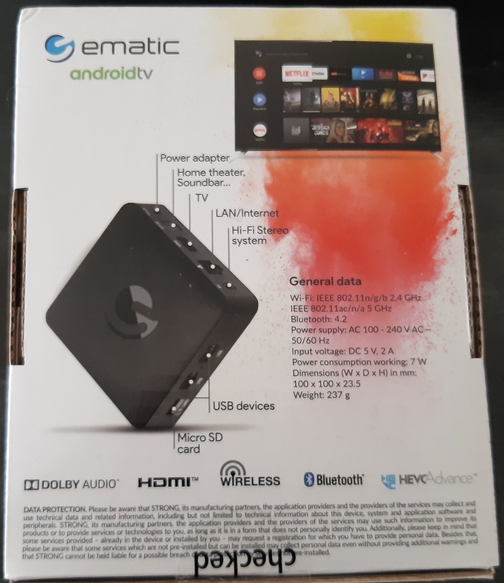 Test - Ematic Android TV