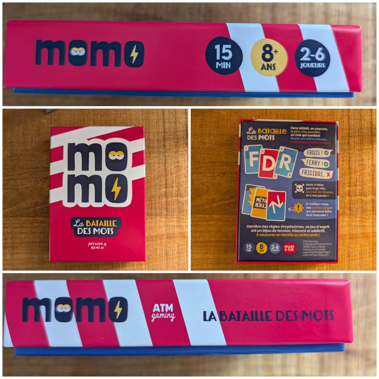 Présentation – Jeu Momo de ATM Gaming - Vonguru